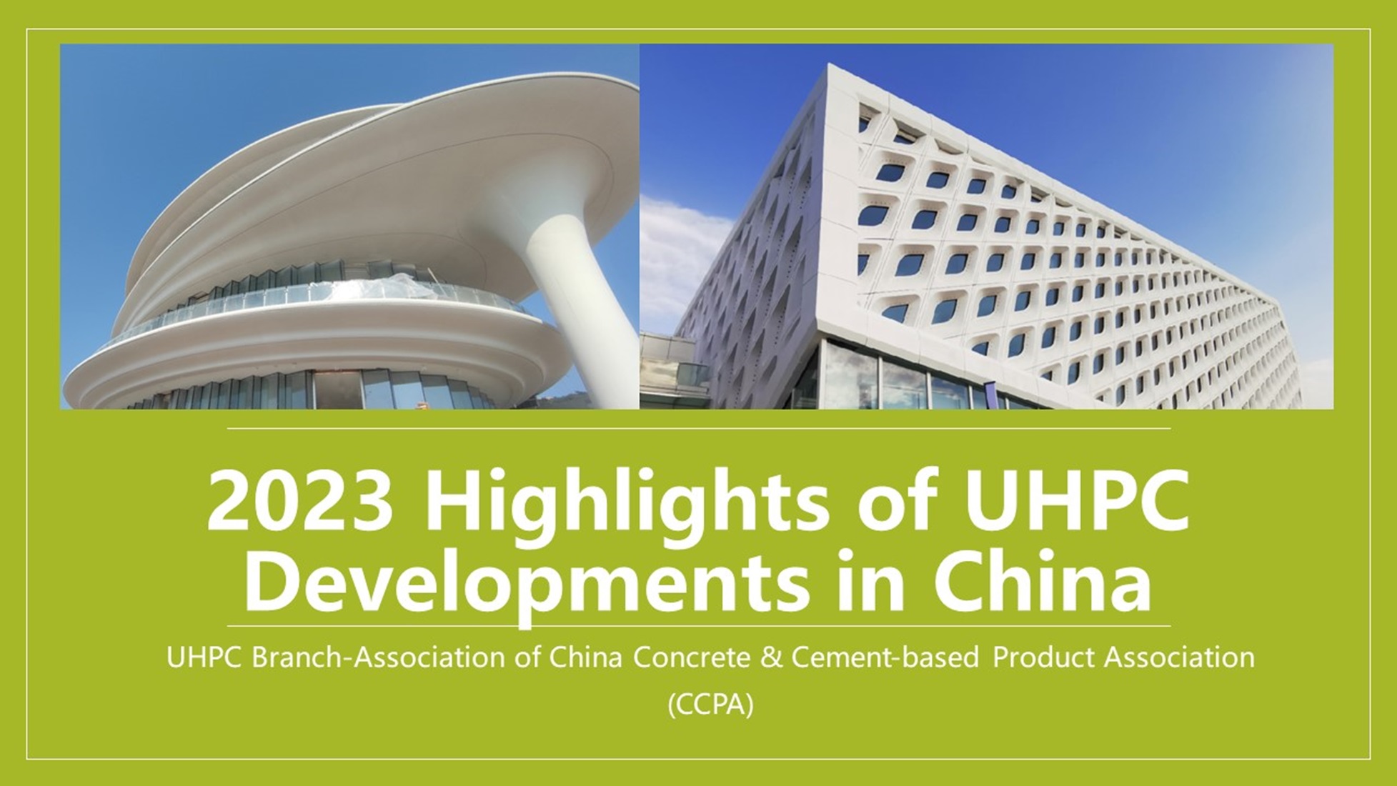 2023 Highlights of UHPC Developments in China | White Hub